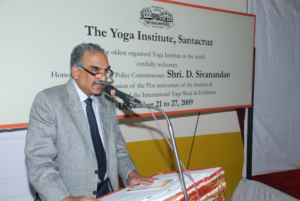 Mumbai Police Commissioner D. Sivanandan